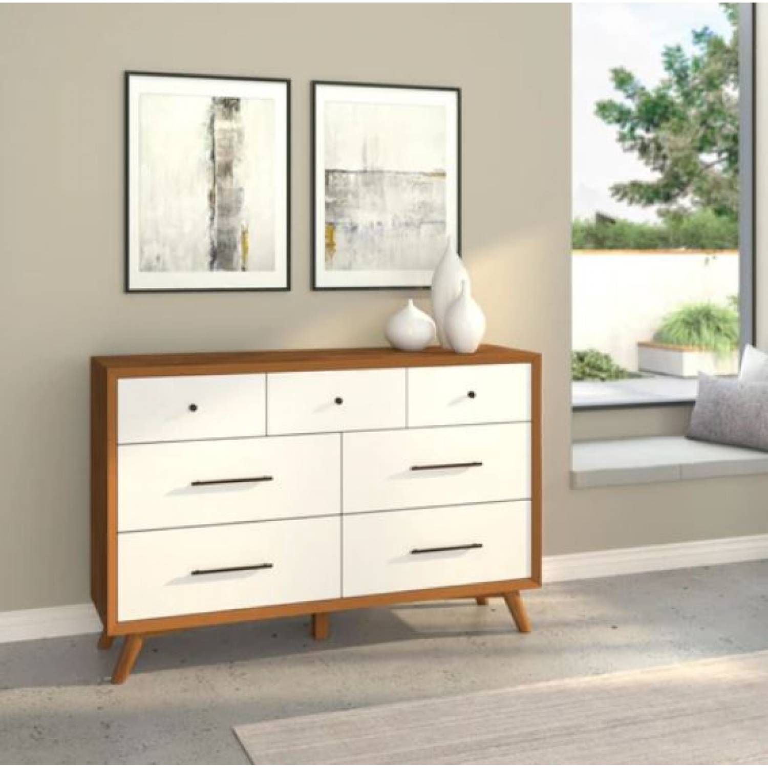 999 03 Flynn Dresser Acorn White