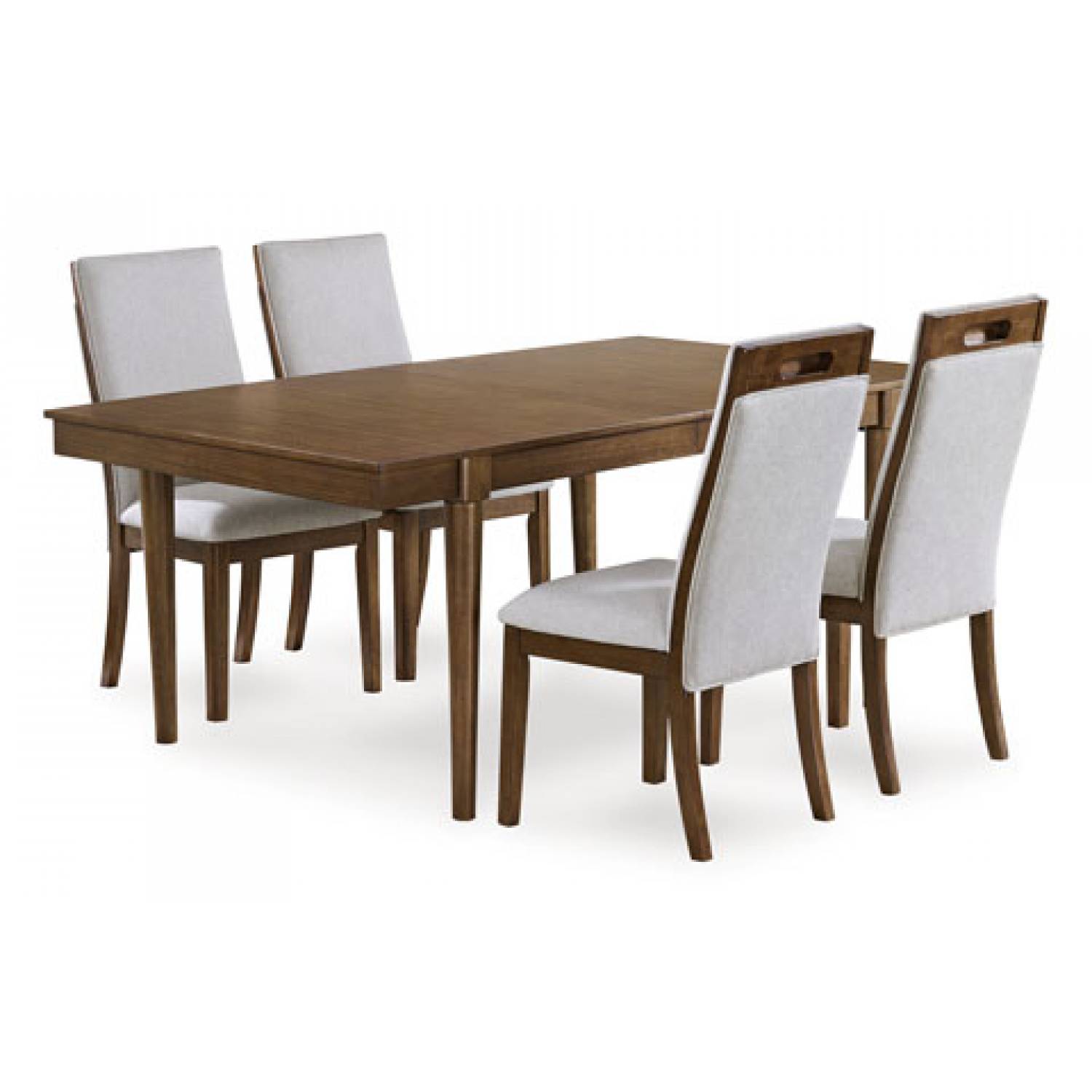 D615-45-05(4) 5PC SETS Lyncott Dining Extension Table + 4 Chairs