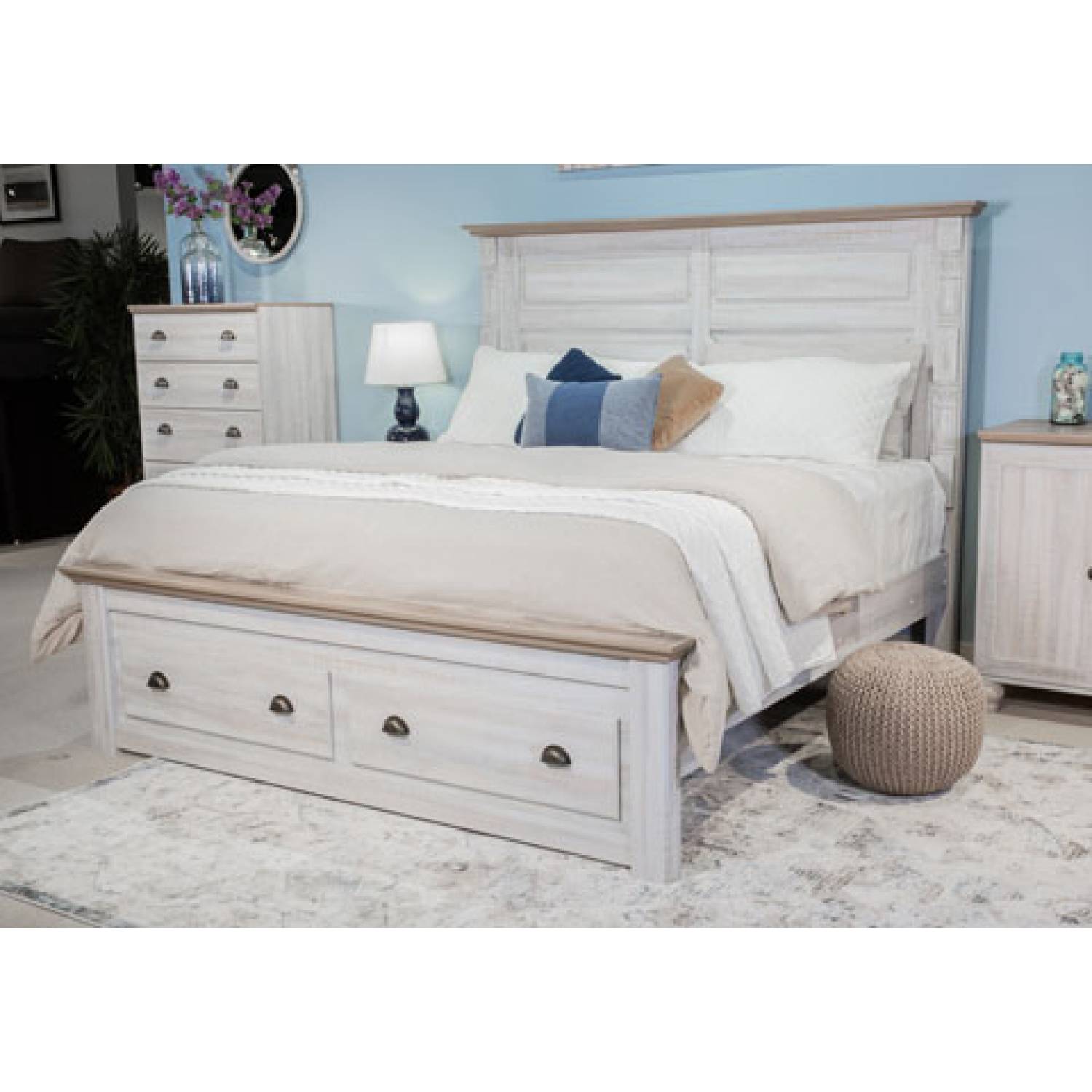 B1512-58-56S-99 Haven Bay King Storage Bed