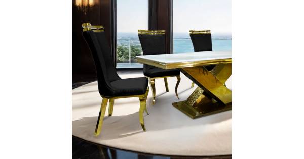 FM33002GD-T-TABLE Palazzo Dining Table