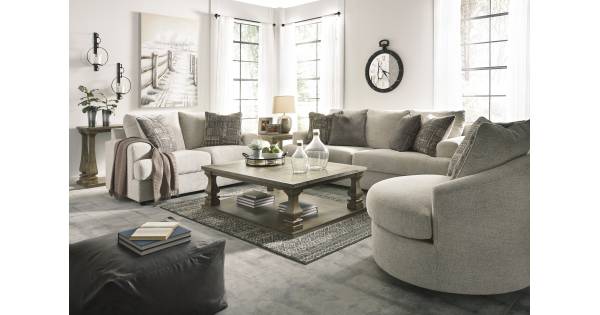 95104 Soletren 3PC SETS Sofa + Loveseat + Swivel Accent Chair